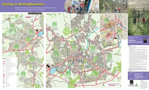 Mansfield and Ashfield Cycling Map - Nottinghamshire County Council