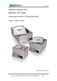 INSTRUCTION MANUAL - Keychoc