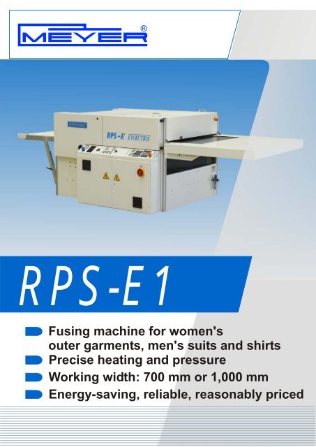 RPS-E1 - Herbert Meyer Gmbh