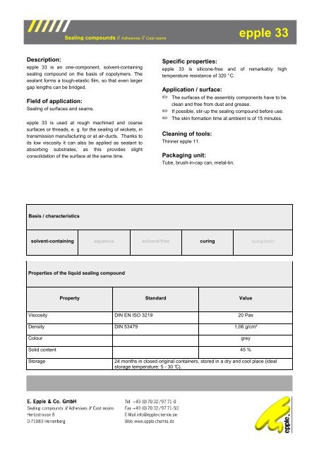 epple 33-e\374 - Epple-chemie.de