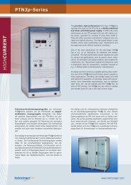 high current - HEINZINGER ELECTRONIC