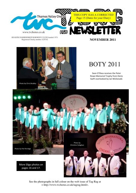 BOTY 2011 - Thames Valley Chorus