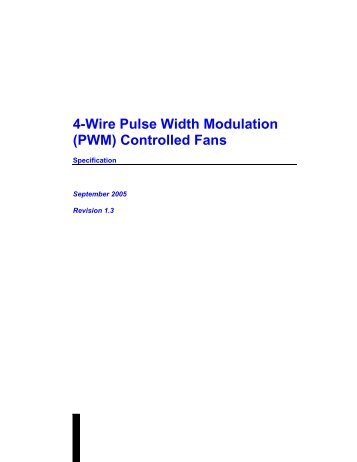 Pulse-Width-Modulation Magazines