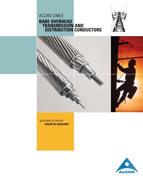 bare overhead transmission and distribution conductors - Alcan