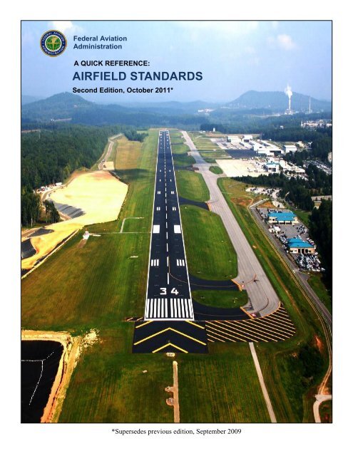 AirfieldStandardsQuickReference2011 AirfieldStandardsQuickReference2011