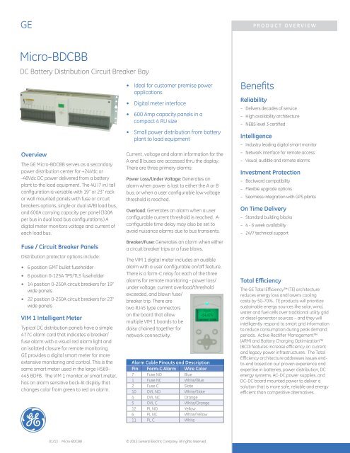 Micro-BDCBB - Lineage Power