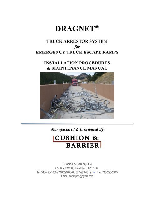 DRAGNETÂ® - Impact Absorption Inc