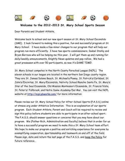 Welcome To The Basketball Team Letter
