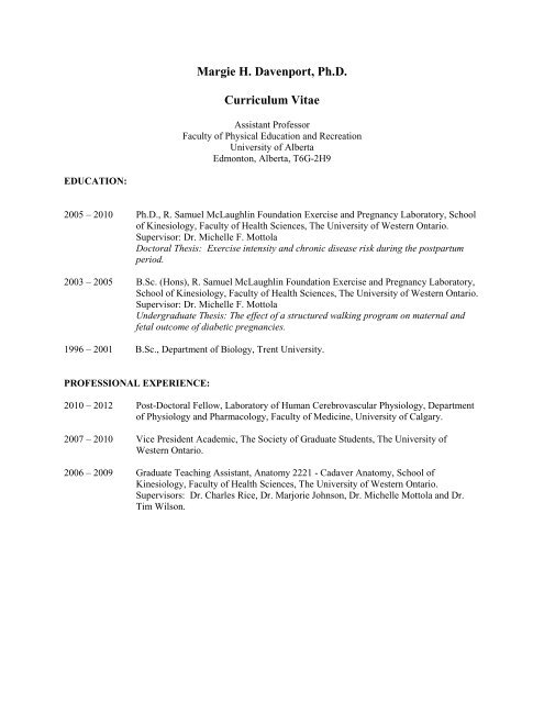 curriculum de sciences de l'ontario