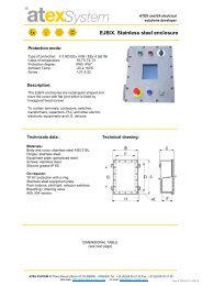 Solar Module 85W ATEX – SM085Ex - Atex System