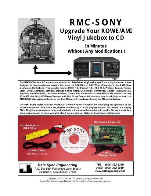 RMC-SONY - CD Adapter