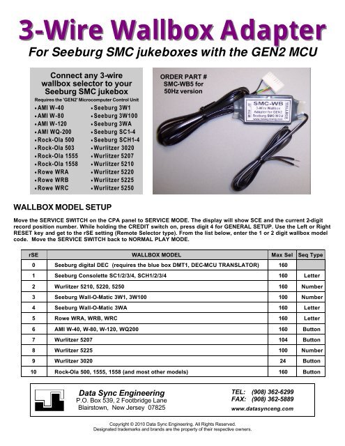 3-Wire Wallbox Adapter - CD Adapter