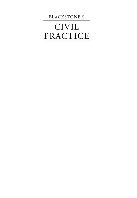 civil practice - Test Page for Apache Installation - Oxford University ...
