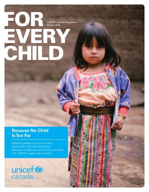 For Every Child - UNICEF Canada