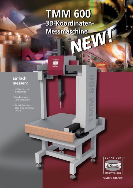 TMM 600 - Dr. Heinrich Schneider Messtechnik GmbH