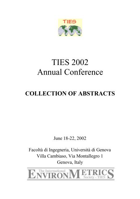 TIES 2002 Annual Conference - UniversitÃ di Bologna