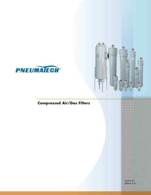 Compressed Air/Gas Filters - Pneumatech