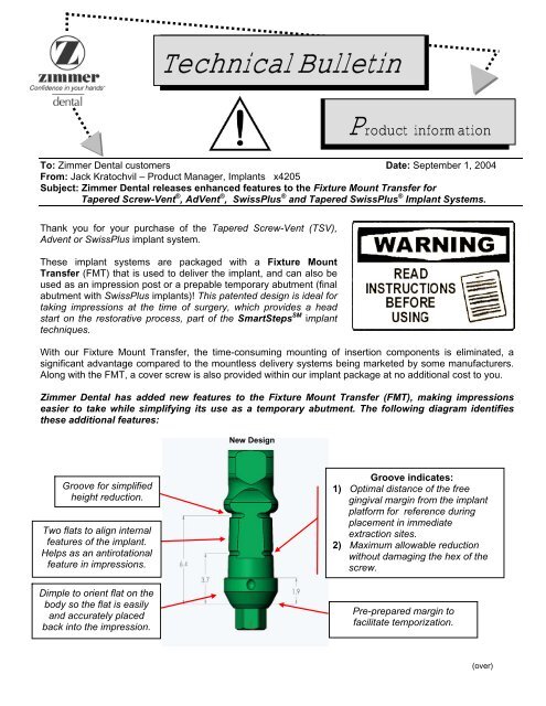 Download - Zimmer Dental
