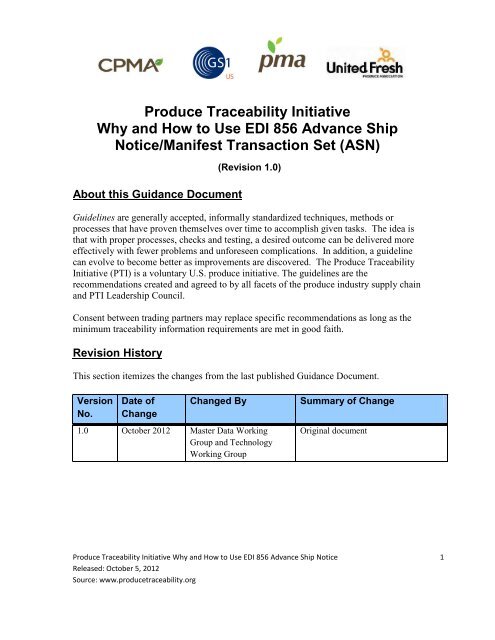 Why and How to Use EDI 856 Advance Ship Notice - The Produce ...