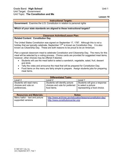 Constitution Worksheets For High School Constitution | TPT