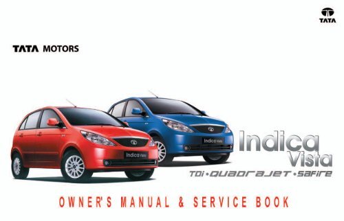 Owner's Manual & Service Book - Tata Motors Customer Care