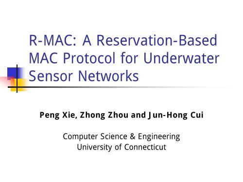 Reservation Based Mac Protocol For Underwater Sensor Wuwnet