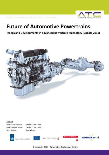 Future of Automotive Powertrains - Automotive Technology Centre