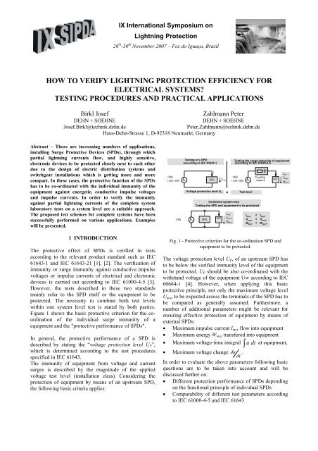 how to verify lightning protection efficiency for electrical systems?
