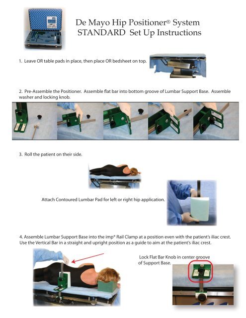 Set-Up Instructions - Innovative Medical Products