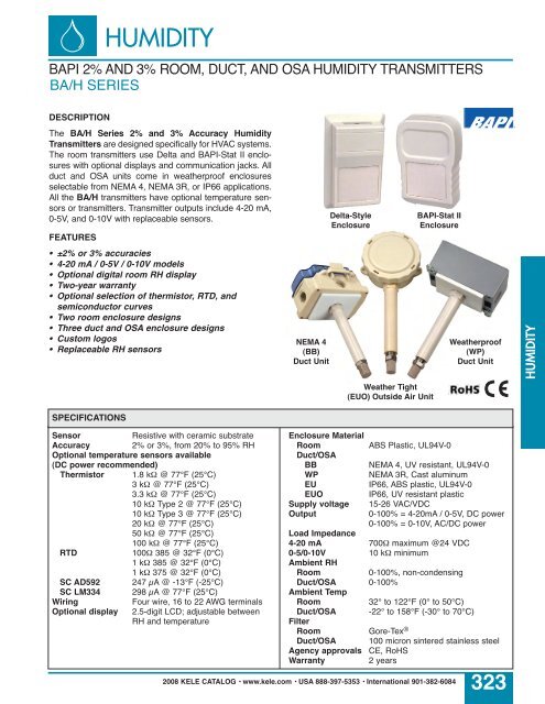 Catalog Page - Kele