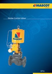 Electrical Actuator Valves with Electrical Actuator - Mascot-valves