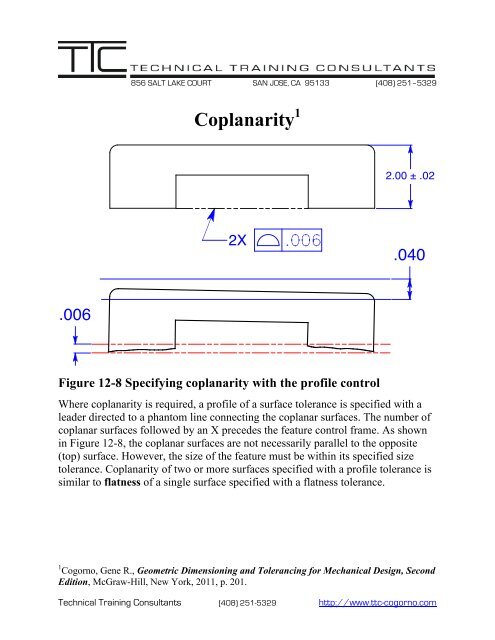 23. Coplanarity 2 - Technical Training Consultants