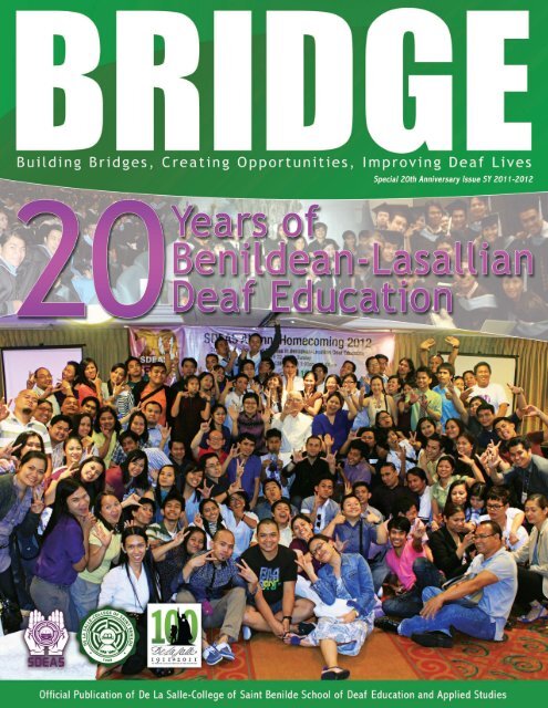 Issue 3 : SY 2010-2011 - De La Salle-College of Saint Benilde