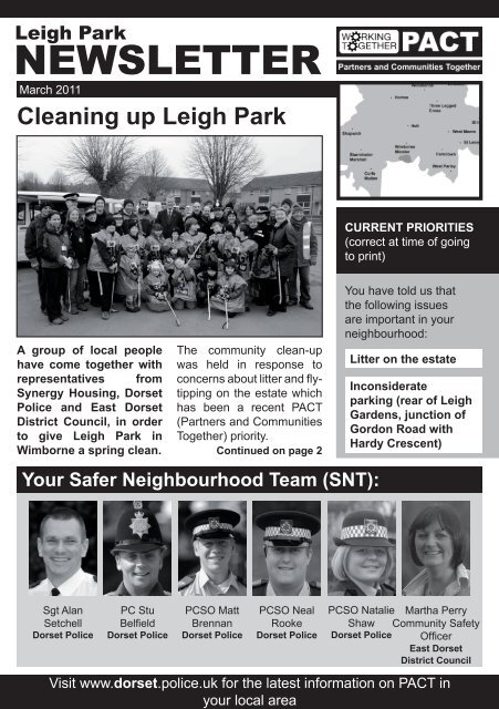 NEWSLETTER - Dorset Police