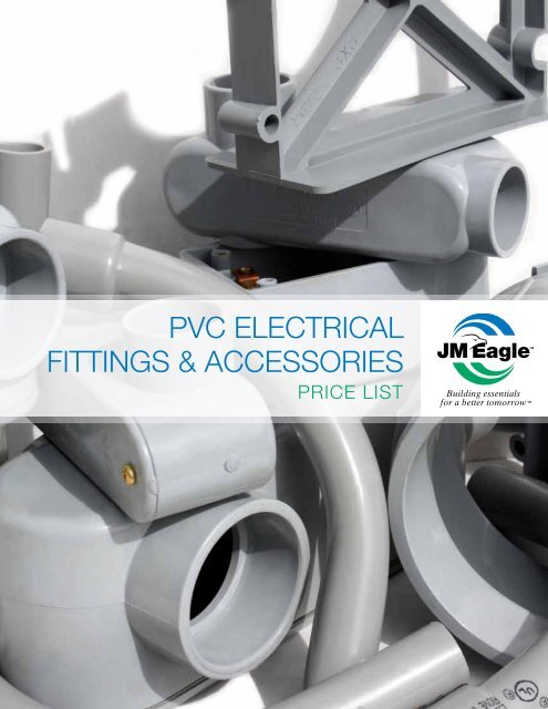 PVC Electrical Fittings & Accessories Brochure & Price List - JM Eagle