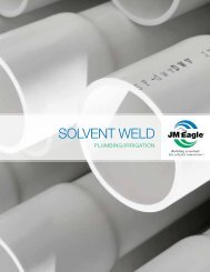 Gravity Sewer Product Brochure - JM Eagle