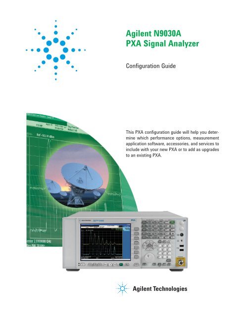 Agilent N9030A PXA Signal Analyzer - MB Electronique
