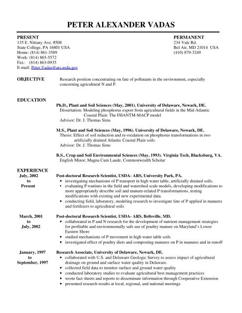 PETER ALEXANDER VADAS - Sera-17 - Virginia Tech