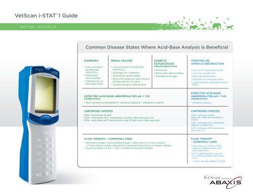 VetScan i-STATÂ® 1 Guide - Abaxis