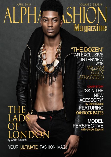 Alpha Fashion Magazine Vol.5 Issue#6