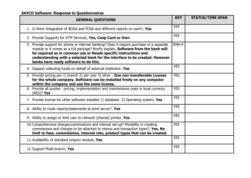 Questionnaire - PDF - PRISMA Systems