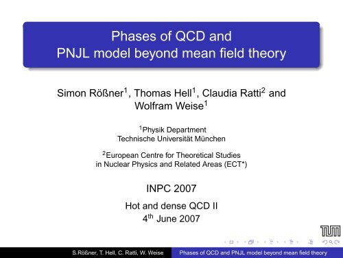 Phases of QCD and PNJL model beyond mean field theory