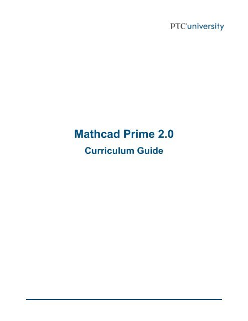 Mathcad Prime 2.0 - IPM Solutions