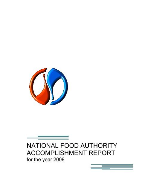 national food authority accomplishment report - NFA