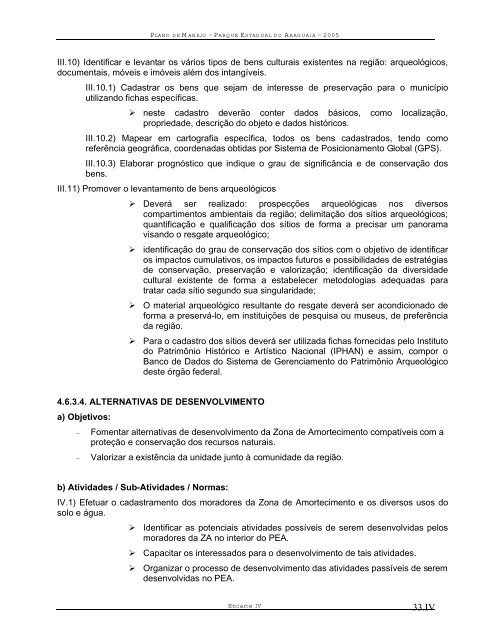 Plano De Manejo Parque