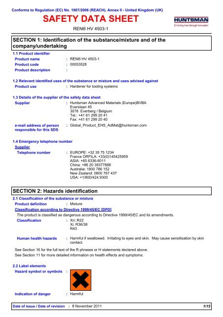 View MSDS - Mouldlife