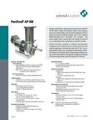 Sheet - Schenck AccuRate