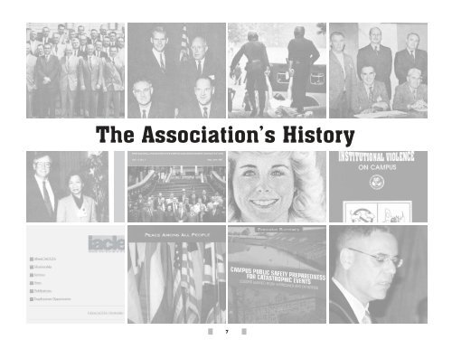 The Association's History - IACLEA