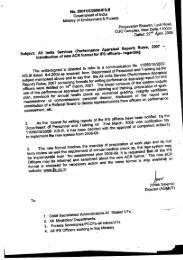 ACR Form for Gazetted Officers