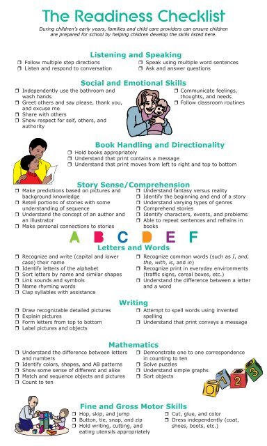 The Readiness Checklist